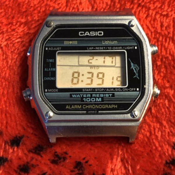 Vintage Casio Marlin Water Resist 100m W-350 152 Module | WatchCharts