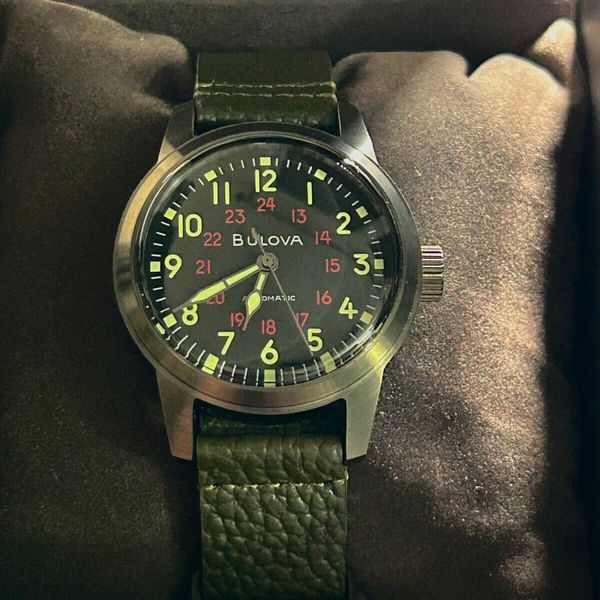 Bulova hack automatic ( pre owned) | WatchCharts Marketplace
