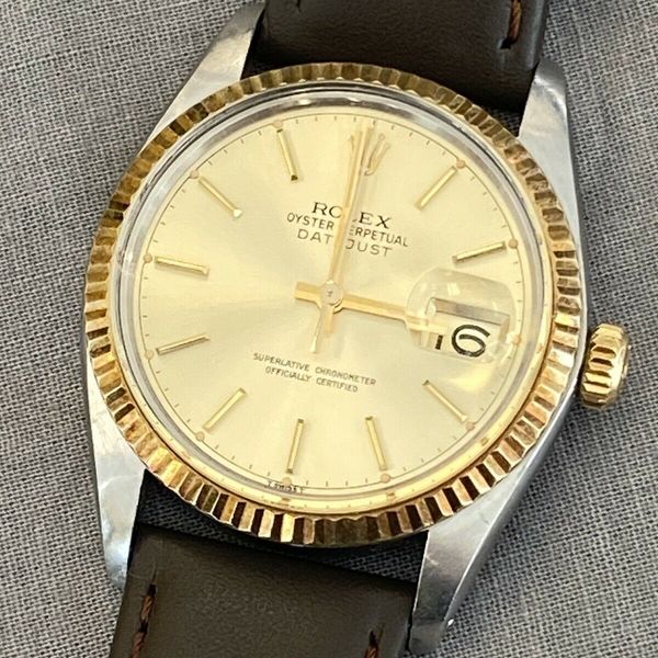 ROLEX 16013 DATEJUST TWO-TONE | WatchCharts