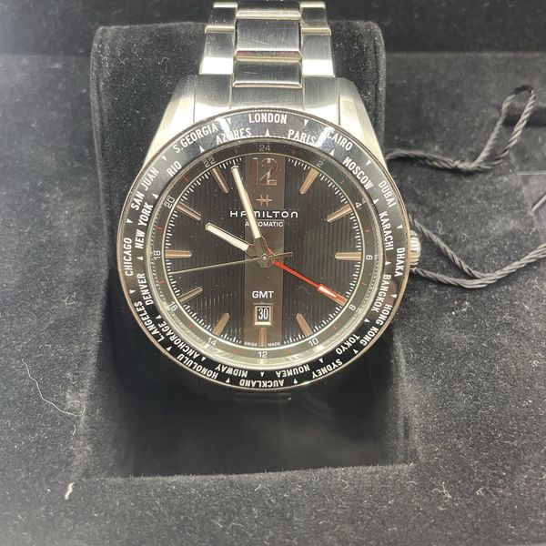 Hamilton Broadway GMT Automatic Limited Edition H43725131 | WatchCharts ...