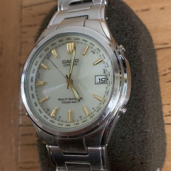 CASIO Lineage LIW-T110 Radio Solar Tough Solar Men's Watch ...