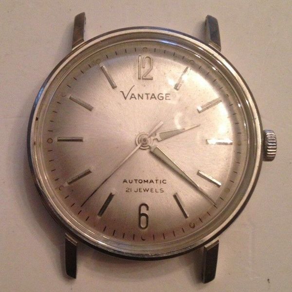 Vintage Vantage by Hamilton 21 Jewel Automatic Men's Watch ...