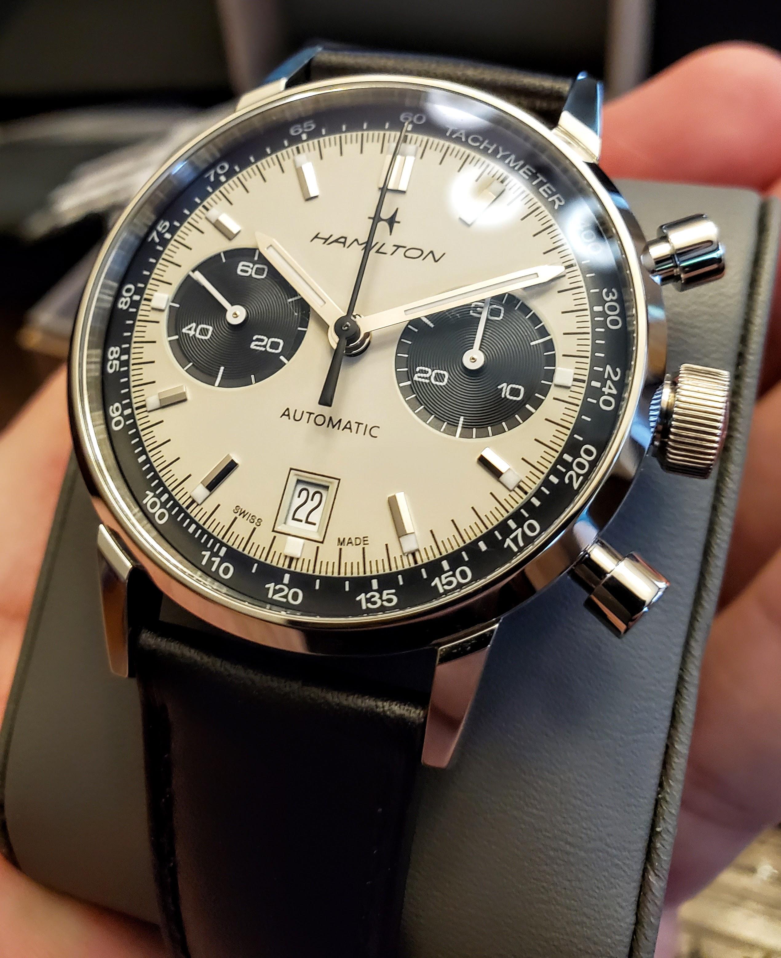 [WTS] Hamilton Intra-Matic Auto Chrono Panda H38416711 BNIB | WatchCharts
