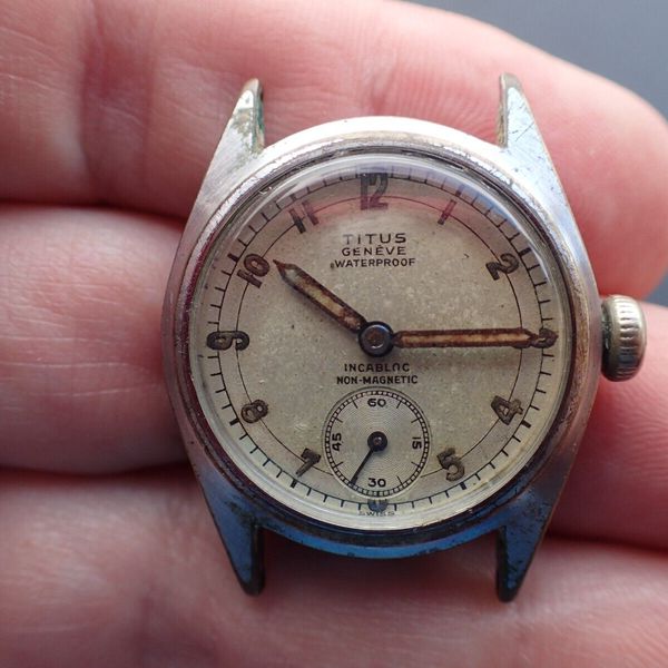 1940s Titus geneve mens watch 24 Jewels | WatchCharts Marketplace