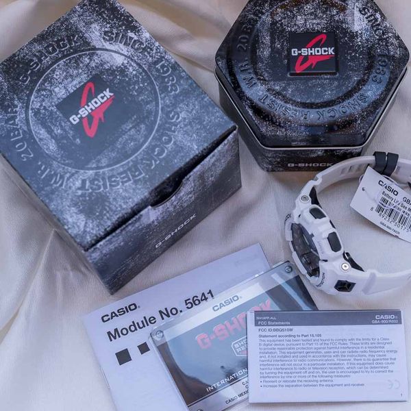 [$90 USD] LNIB Casio GBA-900-7ACR (The White One) | WatchCharts Marketplace