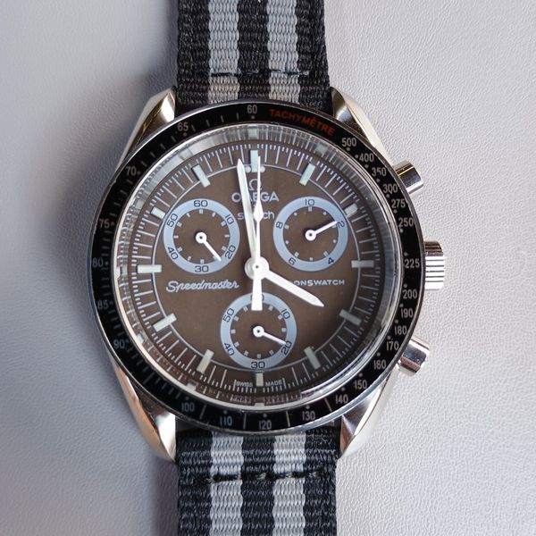 OMEGA x Moonswatch Metal Mod-Mission to Earth | WatchCharts Marketplace