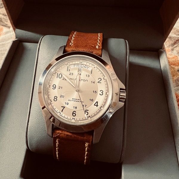 Hamilton Khaki Field King Automatic Watch H64455523 - GREAT - Quality ...