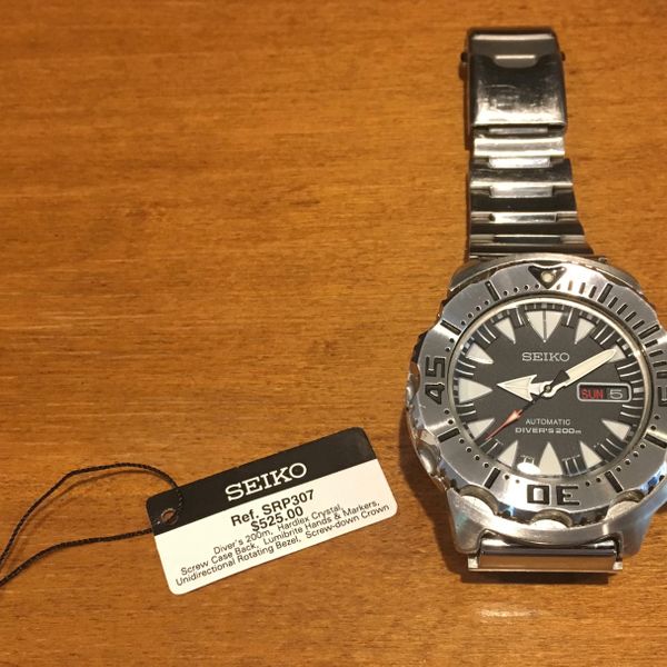 [WTS] [Repost] Seiko SRP307 Black Monster 2nd Generation | WatchCharts