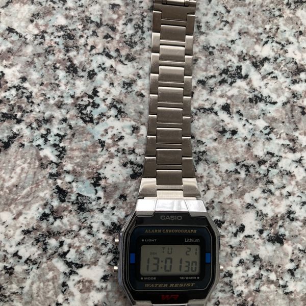 Casio A163W Alarm Chronograph Digital Quartz Watch - Mod 593 - Working ...