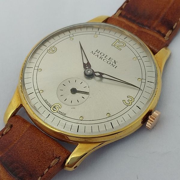 vintage rolex marconi watch big size | WatchCharts Marketplace