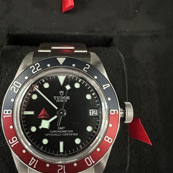 Tudor & Delta Air Lines 100th Anniversary Black Bay GMT Collab Watch ...