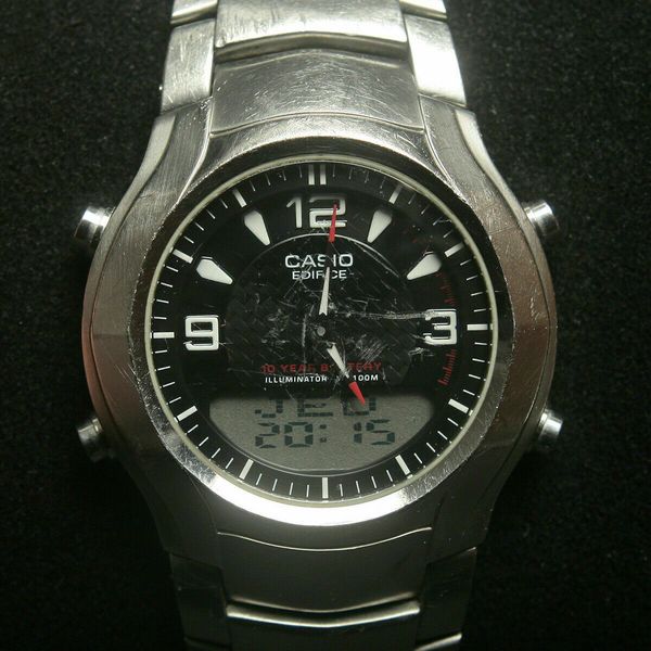 Quartz Watch CASIO EDIFICE 2747 EFA 112-Light WR 100 | WatchCharts ...