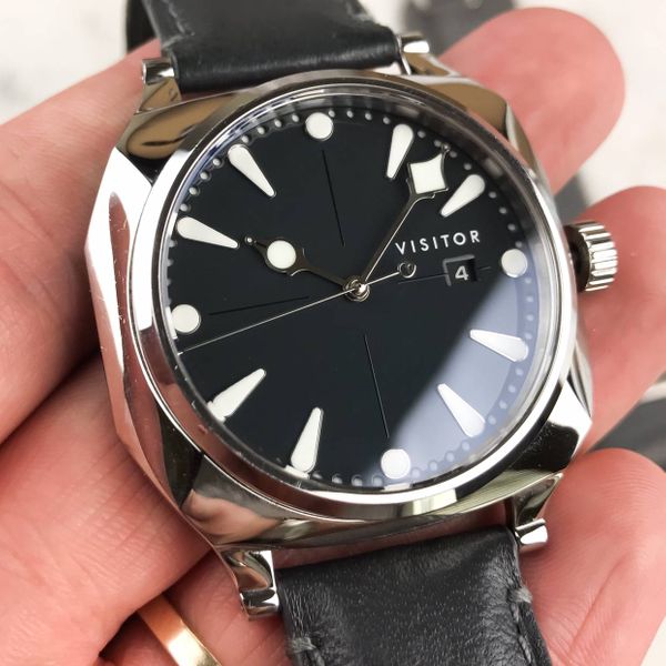 [WTS] Visitor Duneshore, slate grey / blue dial with extra straps and ...