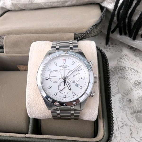 Rotary Les Originates Legacy Quartz Chronograph Watch GB90169/02 ...