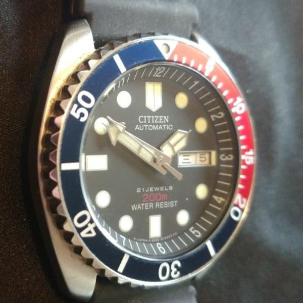 FS: Citizen Promaster Automatic NY2300-09G Pepsi + Nato $150 | WatchCharts