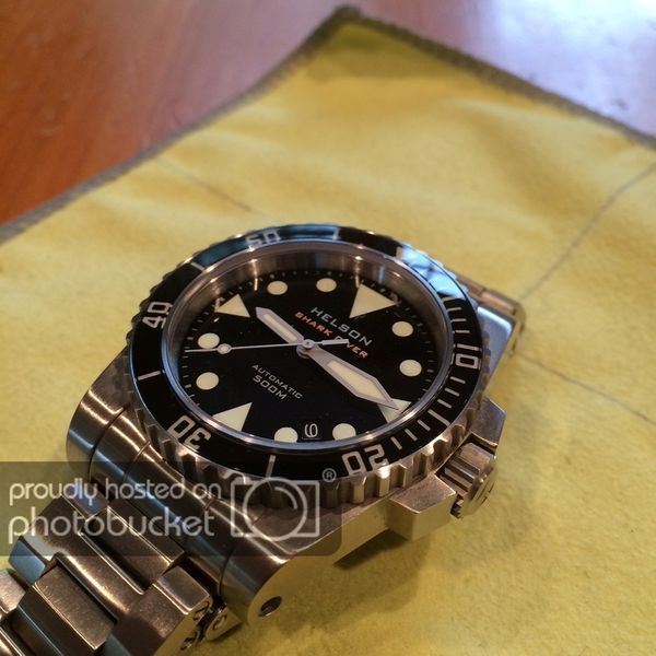 ***SOLD***FS:MINT HESLON SHARK DIVER 40 V.2 SS/BLACK DIAL | WatchCharts