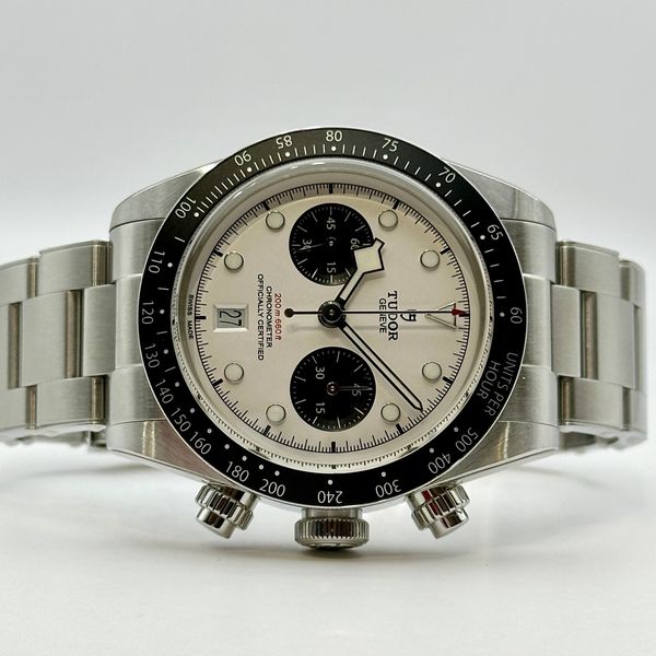 2023 Like New NOS Tudor Black Bay Chrono Panda White Dial 79360 79360N ...