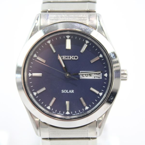 Mens Assorted Seiko Solar Watches Quartz UNTESTED x 2 | WatchCharts ...