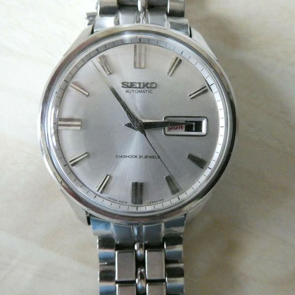 Vintage Seiko Sportsmatic 5 Automatic mans watch 1966 21 jewels.6619 - 9990 | WatchCharts ...