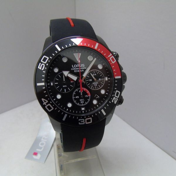 LORUS by SEIKO MENS SPORTS CHRONOGRAPH WATCH *EX-DISPLAY* *PLAIN BOX ...