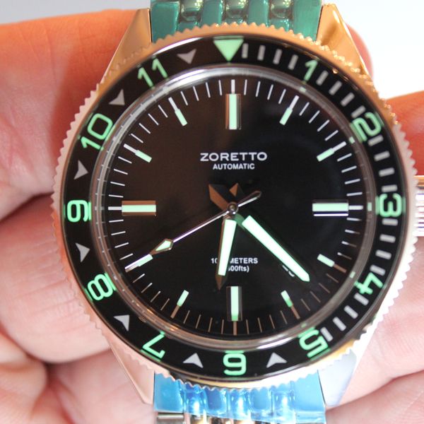 Zoretto Jota Swiss ETA 2824-2 Automatic Sapphire Crystal Bezel 1000m ...