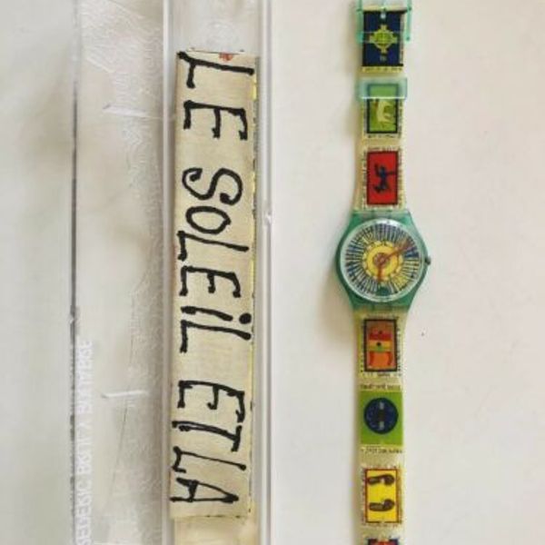 Swatch GG140 CHEICK NADRO by Frederic Bruly Bouabré Artist Set 1996 ...