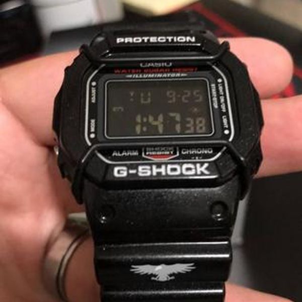 FS : Casio G-shock DW-5600 G-Raven Black Bull bars | WatchCharts