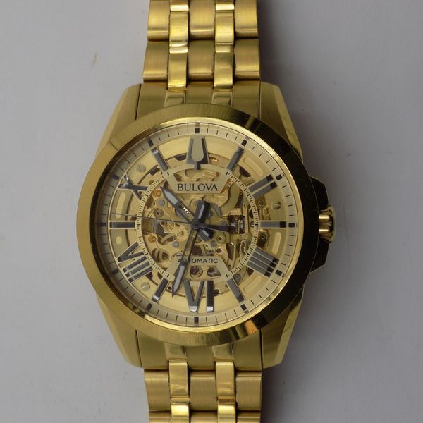 Bulova Sutton 97A162 21j Mens Automatic Wrist Watch | WatchCharts ...
