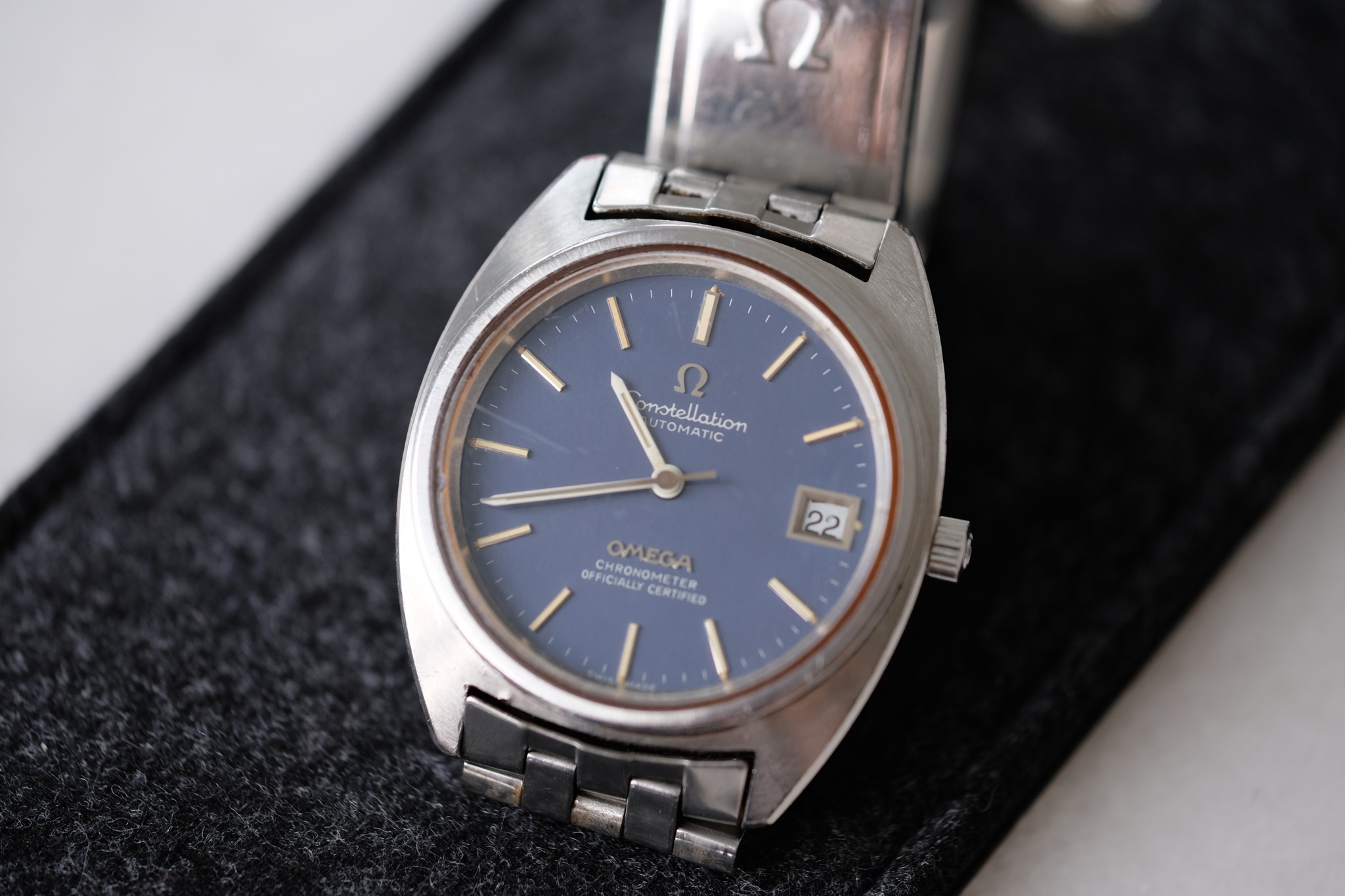 [WTS] 1972 Omega Constellation C Blue Dial (168.0056) | WatchCharts