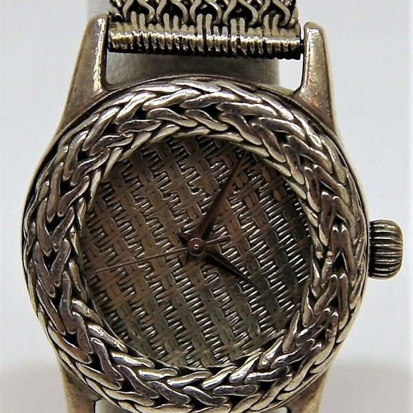 JOHN HARDY Collection #4873 Sterling Silver 925 Ladies Quartz Swiss ...