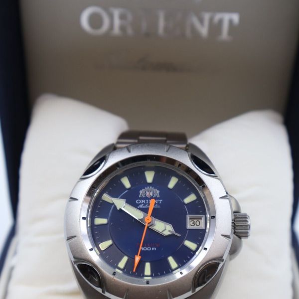 Orient 21J Titanium Automatic Men's Watch w/ Box, working | WatchCharts ...