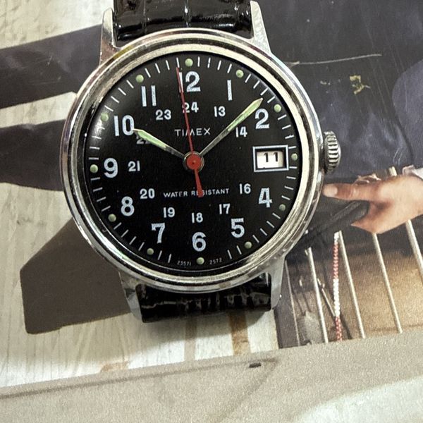VINTAGE TIMEX SPRITE MILITARY STYLE MADE IN GREAT BRITAIN 1972 ...