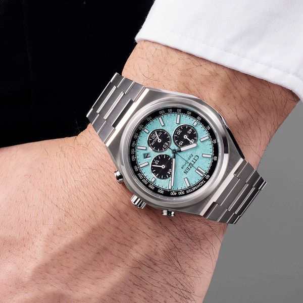 Citizen CA4610-85M Men's Watch Eco-Drive Solar Chronograph Titanium ...