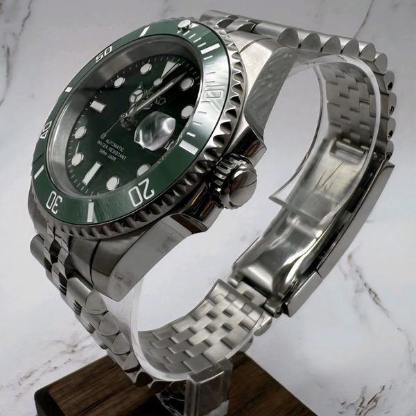 Brand New Modified Seiko Automatic Dive Watch Hulk Sub Style ...