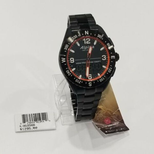 Alpina Smartwatch AlpinerX HSW Ana-Digi Smartwatch Men's Watch - New ...