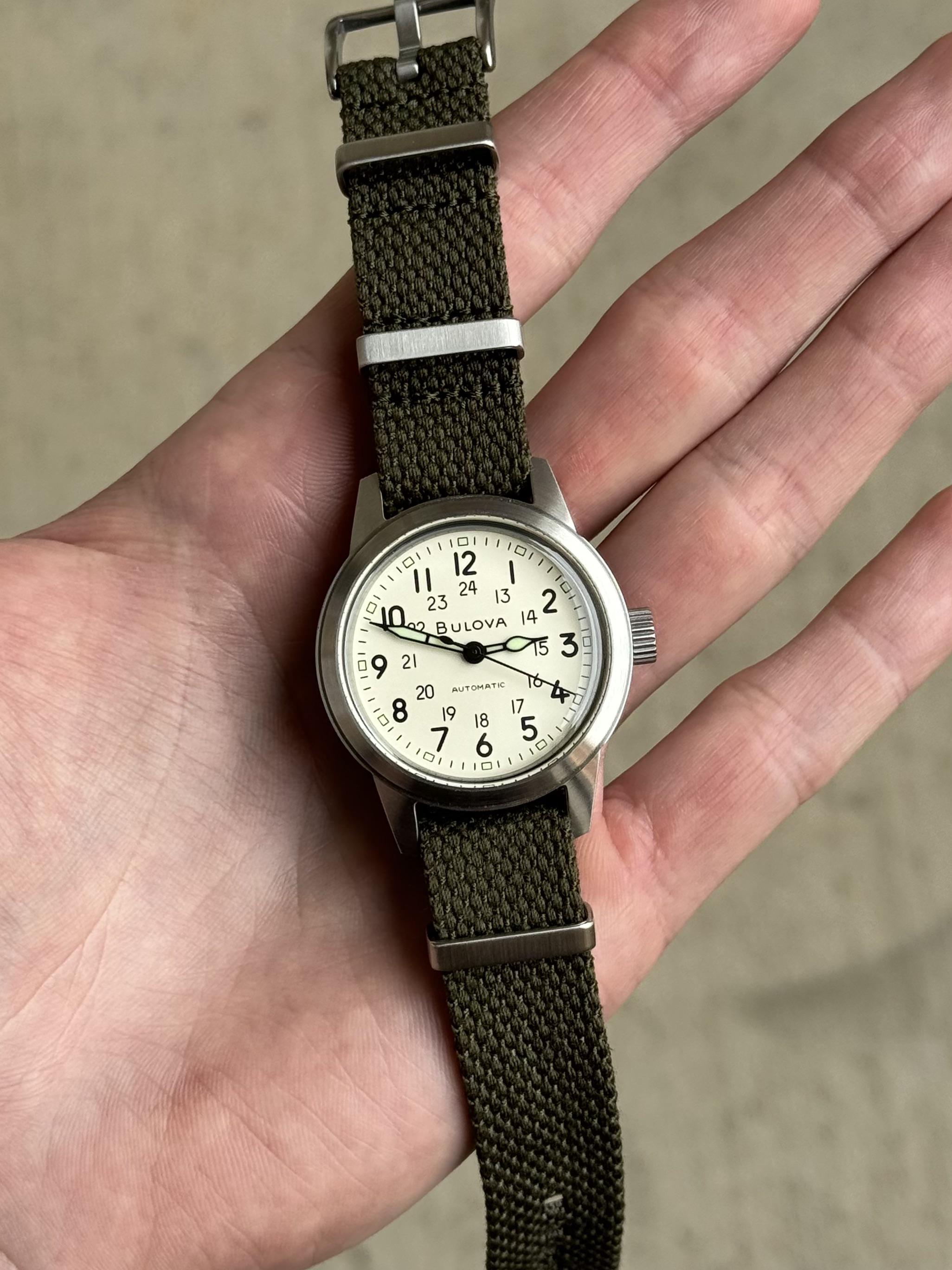 [WTS] Bulova Hack Automatic 38mm - Ivory Dial (96A246) - Like New ...