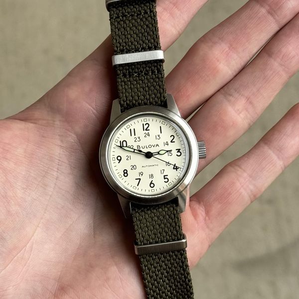 [WTS] Bulova Hack Automatic 38mm - Ivory Dial (96A246) - Like New ...