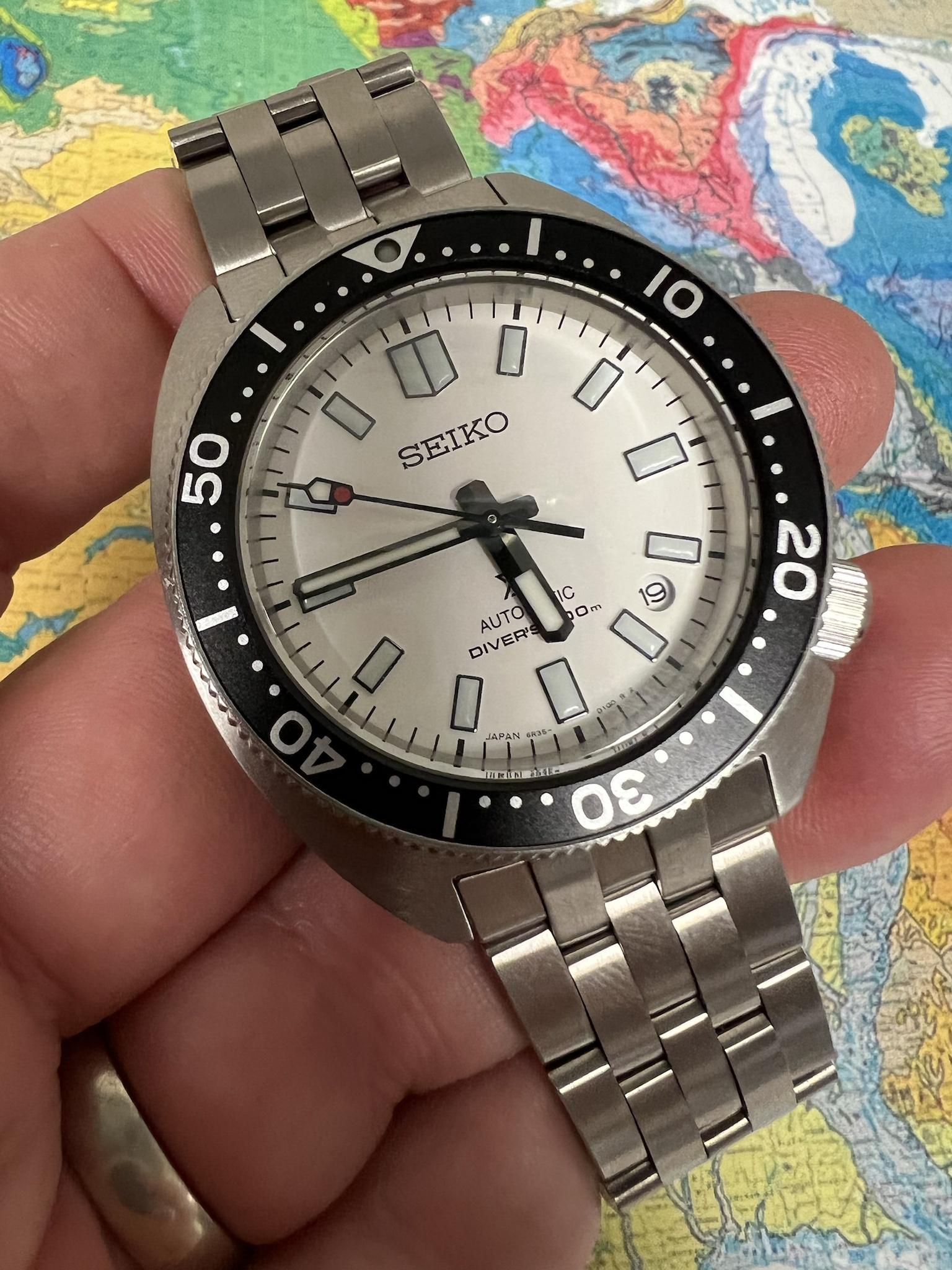 [WTS] Seiko Prospex SPB313 - clean white dial diver! | WatchCharts