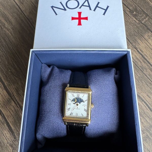 Noah X Timex Sun And Moon Watch - New in Box - Black/Gold | WatchCharts Marketplace