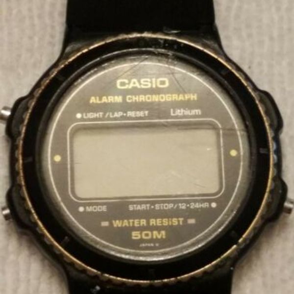 Vintage CASIO 593 W-74 Wrist Watch | WatchCharts