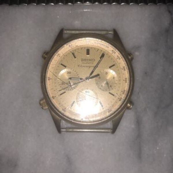 Vintage Seiko 7A28-7029 15 Jewel Quartz Chronograph | WatchCharts