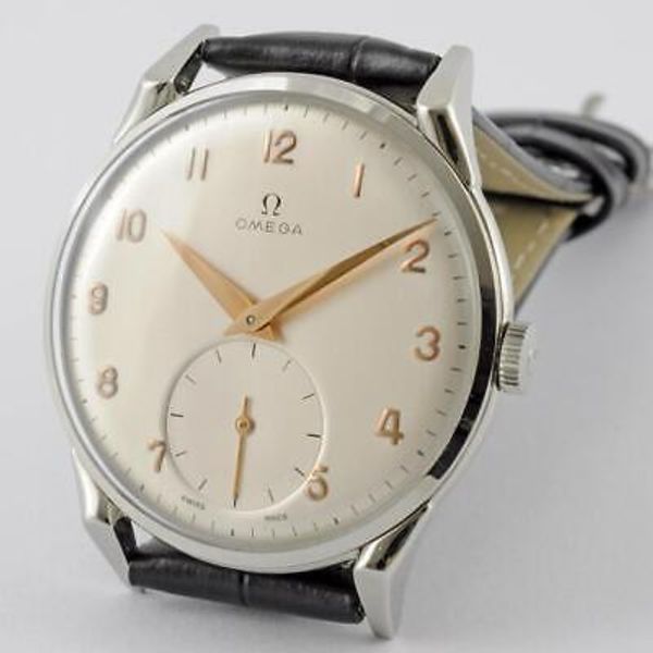 1947' OMEGA REF 2603 SPIDER LUGS MANUAL WIND VINTAGE GENTS WATCH ...