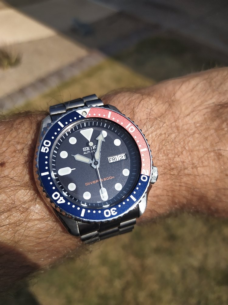 FS: Seiko SKX009 Pepsi Automatic Dive Watch | WatchCharts
