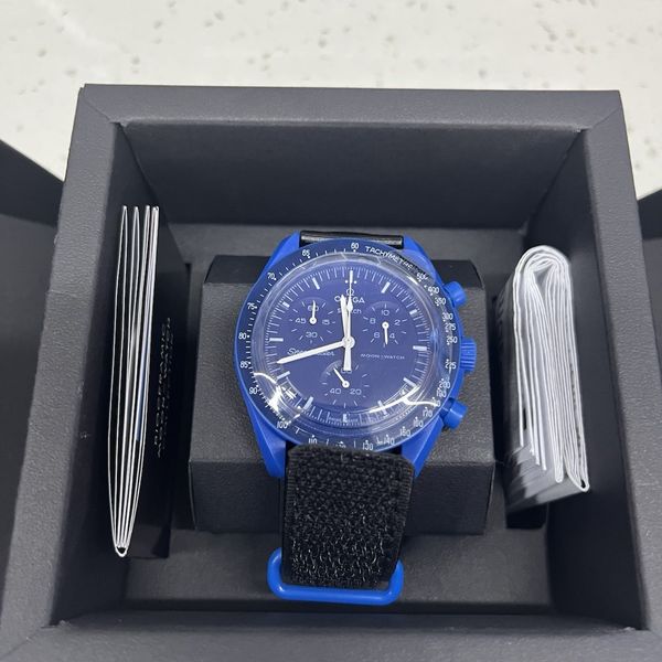 Omega X Swatch Moonswatch Mission To Neptune Watch -Authentic ...