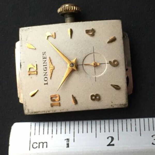 VINTAGE LONGINES Cal.9LT WRISTWATCH MOVEMENT FOR SPARES/REPAIR/PARTS ...