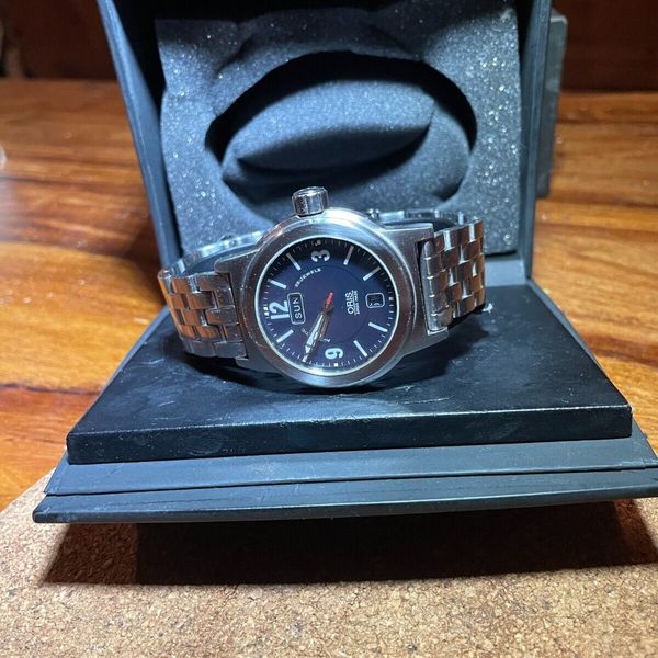 Oris BC3 Men's Black Watch - 7500 | WatchCharts Marketplace