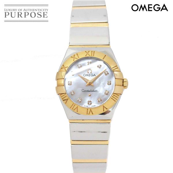 [Battery replaced] Omega OMEGA Constellation Combi Ladies Watch 12P ...