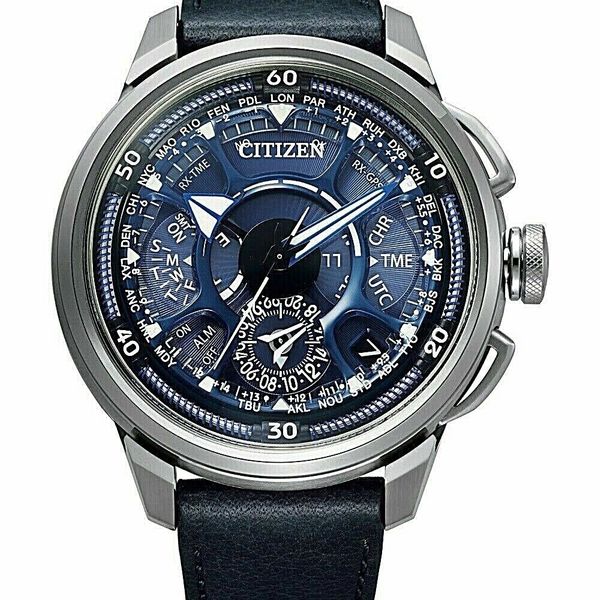 Citizen CC7000-01L Super Titanium Satellite Wave GPS Solar Watch ...