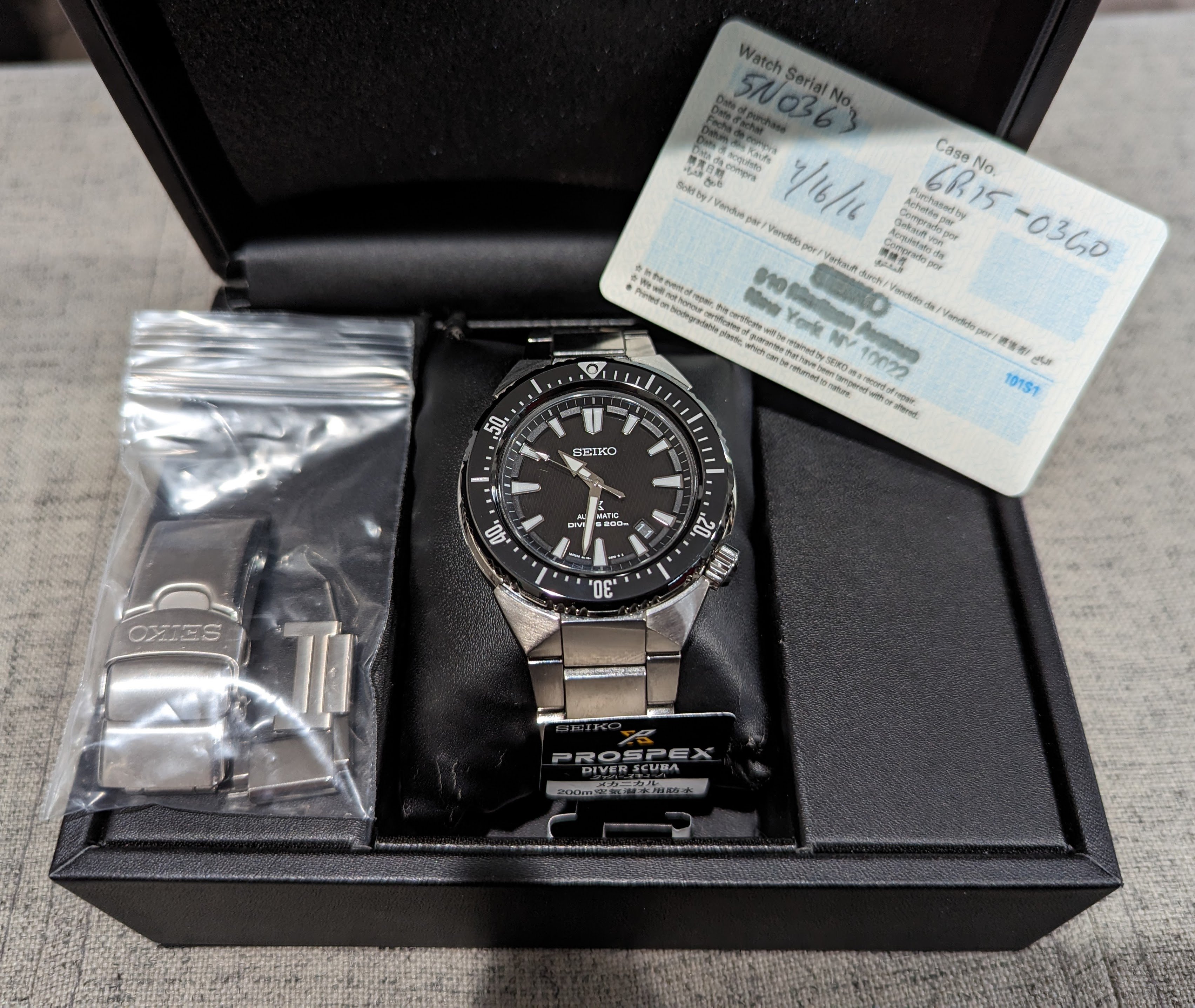 [$500 USD] Seiko Transocean SBDC039 | WatchCharts
