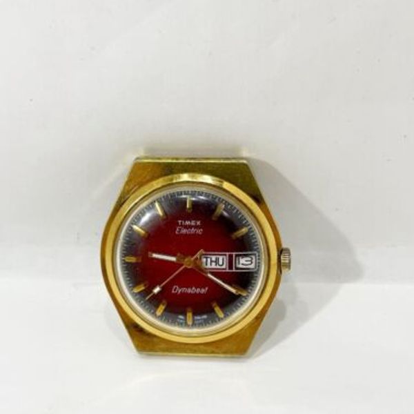 Timex - Vintage Electric Dynabeat - 1970s - Running Keeps Time Day ...